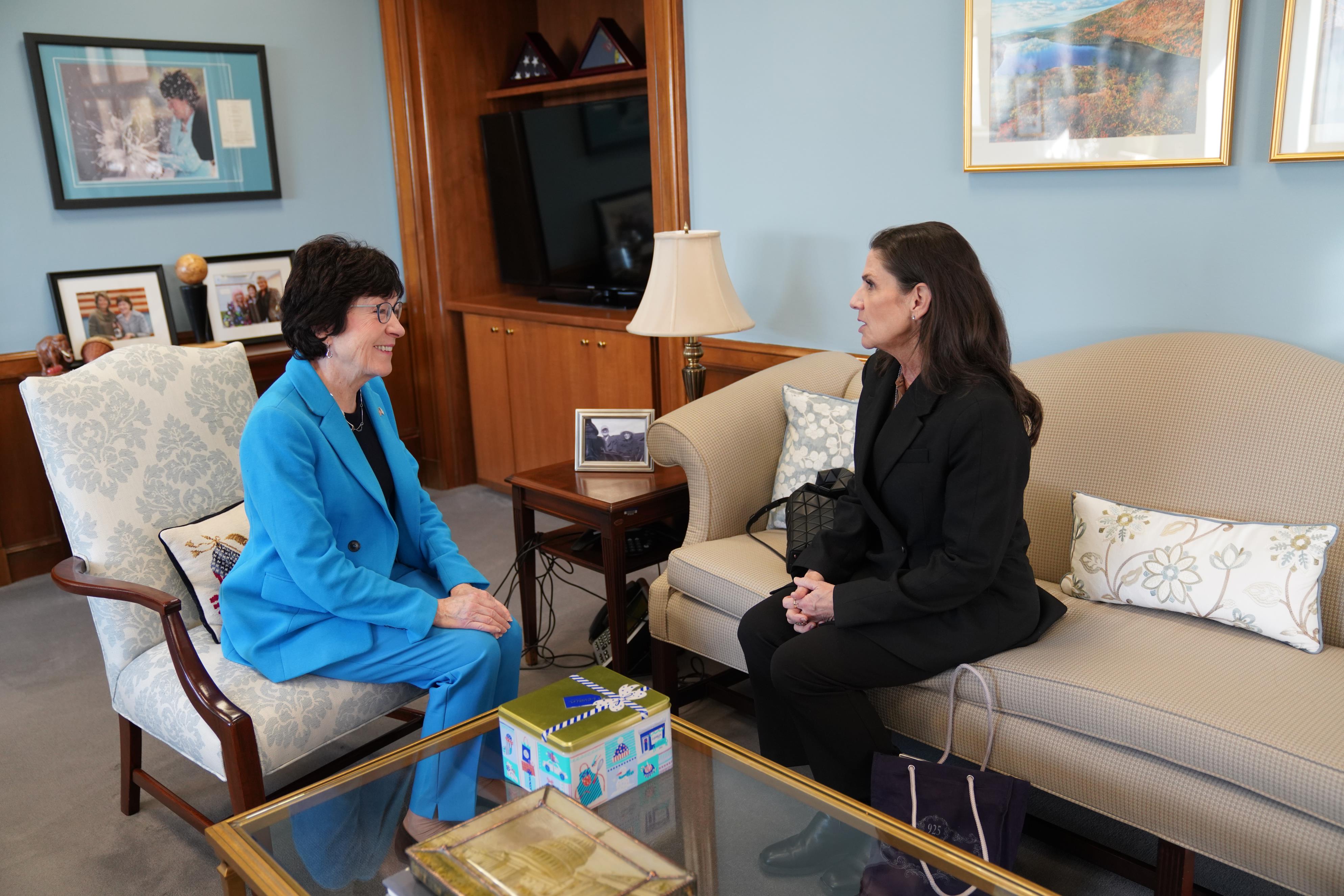 Senator Collins Tuesday Report